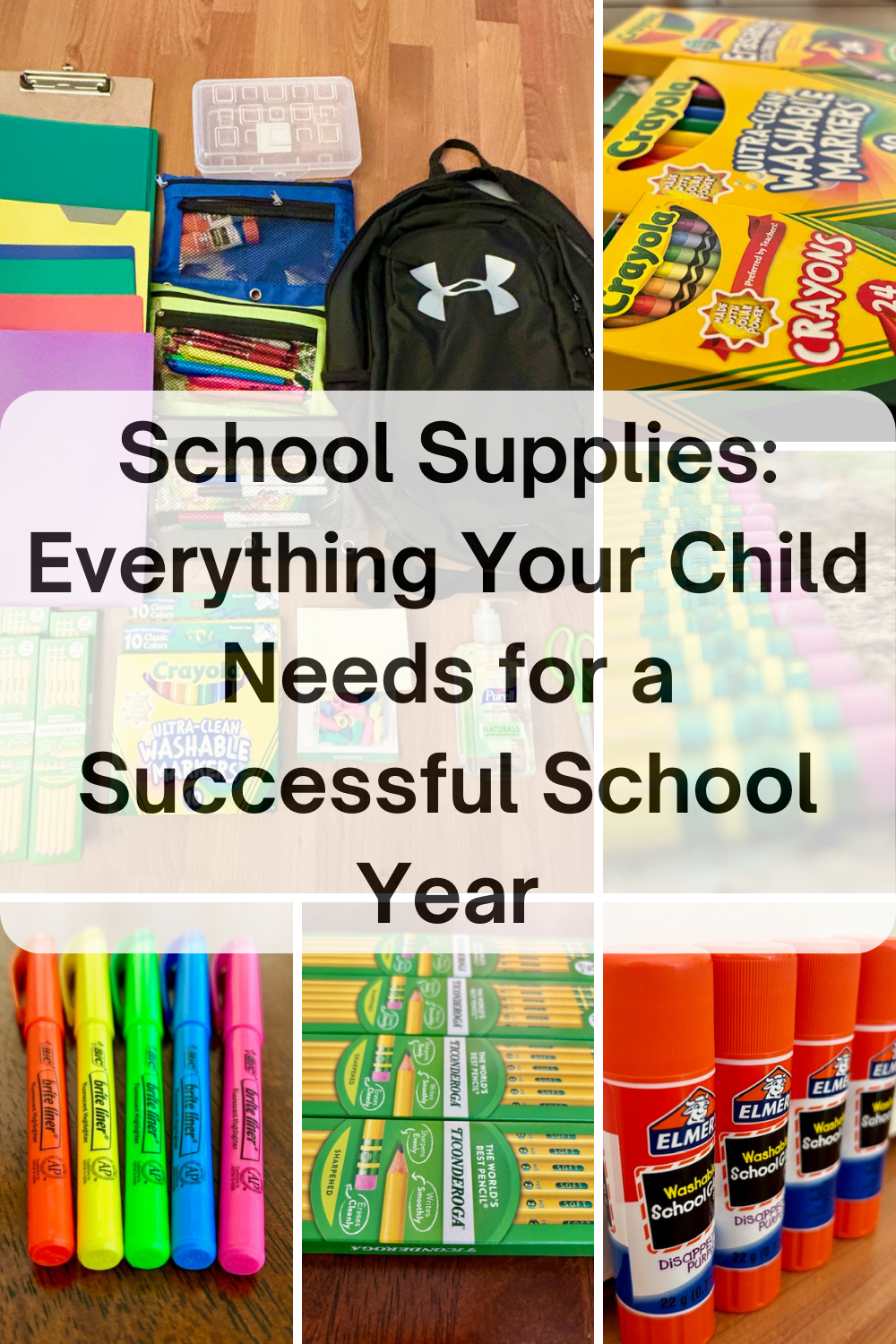 School Supplies: Everything Your Child Needs for a Successful School ...