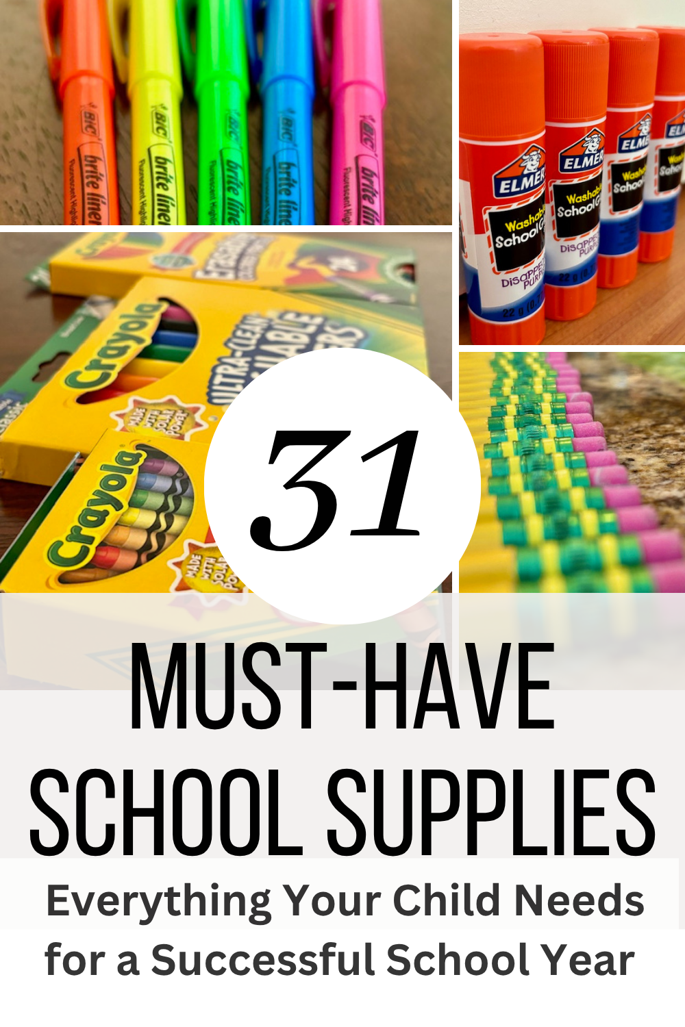 School Supplies: Everything Your Child Needs for a Successful School ...